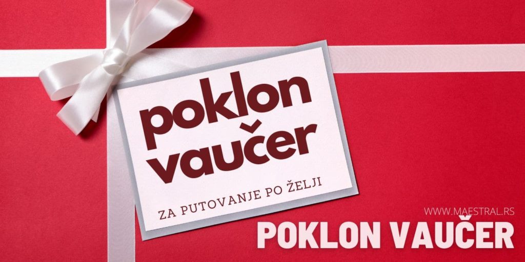 Poklon vaučer za turističko putovanje po želji - idealan poklon